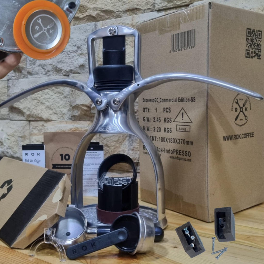 Jual ROK Presso GC Manual Espresso Maker - Alat Espresso Manual ...