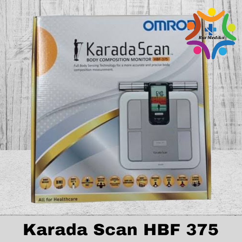 Jual OMRON HBF-375 Karada Scan Body Composition Monitor Timbangan ...
