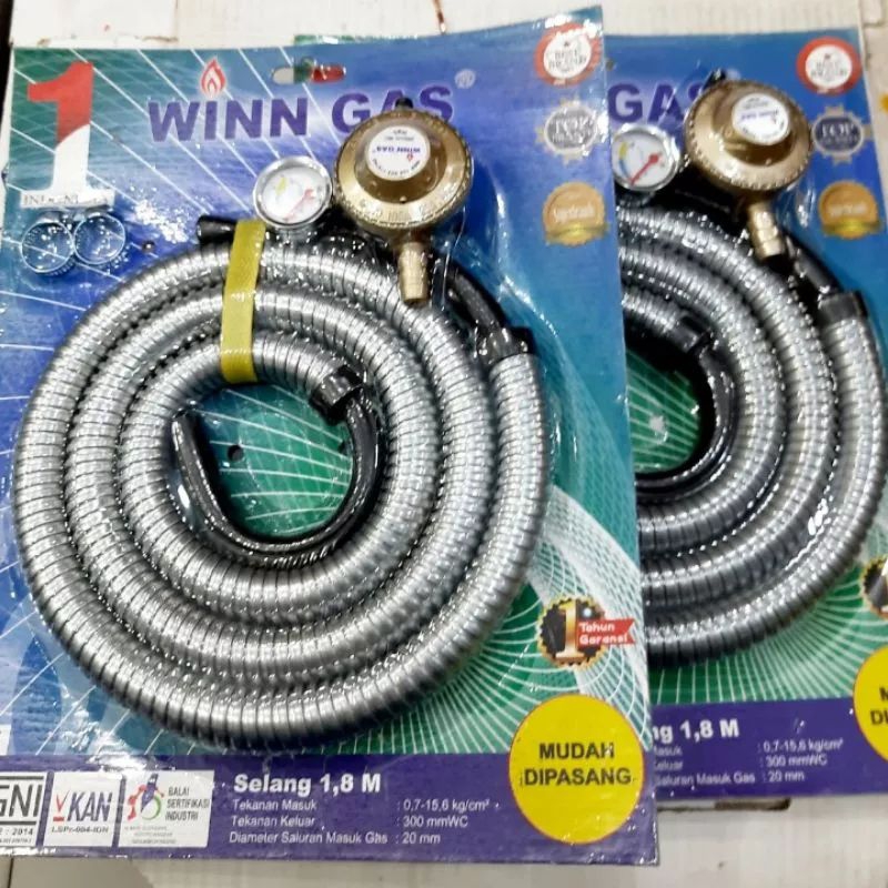 Jual SELANG PAKET REGULATOR WIN GAS | Shopee Indonesia