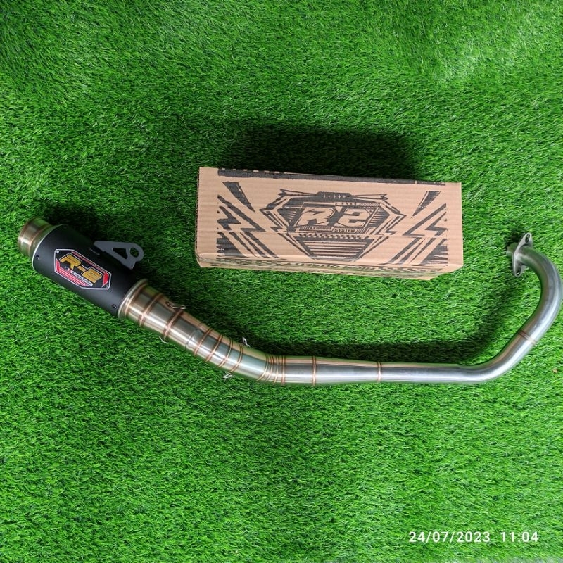 Jual Knalpot Jupiter MX old/new Black Series 135cc - 200cc bore up pipa ...
