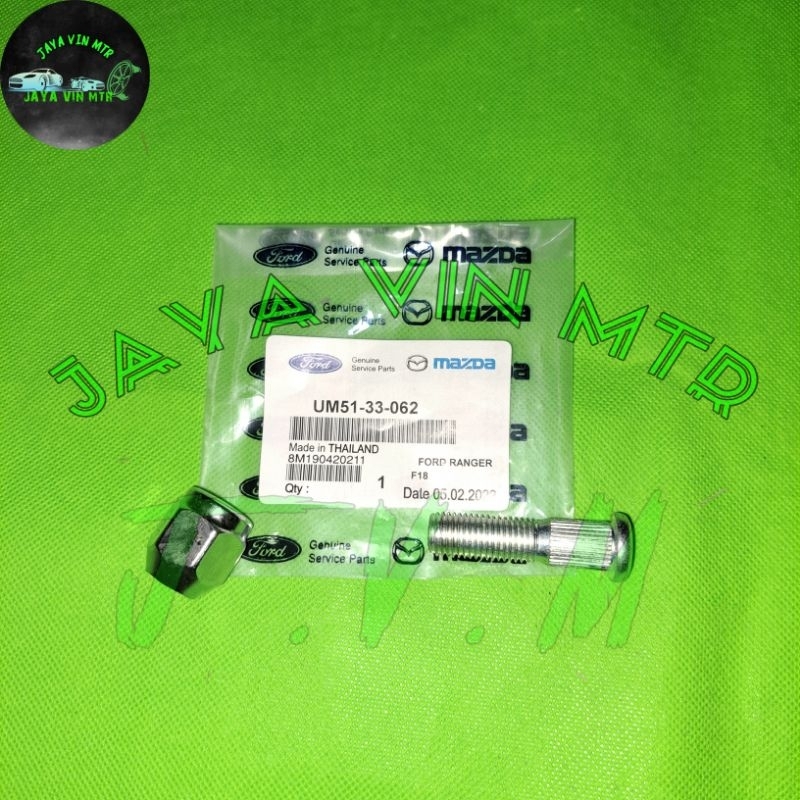 Jual baut roda + mur racing ford ranger original | Shopee Indonesia