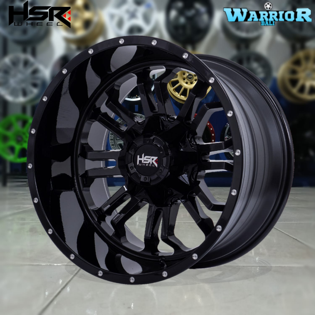 Jual Velg Mobil Ford Ranger Ring 20 Lebar 12 ET-44 Pcd 6x139,7 Black ...