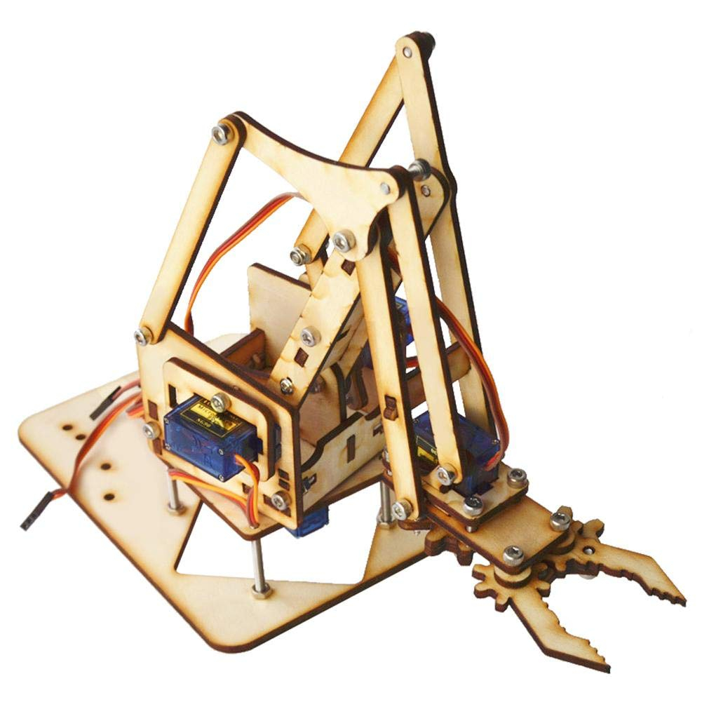 Jual Robotic Arm 4 DoF for Servo SG90 MG90 Lengan Robot - AIFRobotic ...