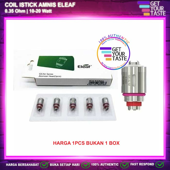 Jual Coil iStick Amnis Pod Replacement Authentic by Eleaf | Shopee ...