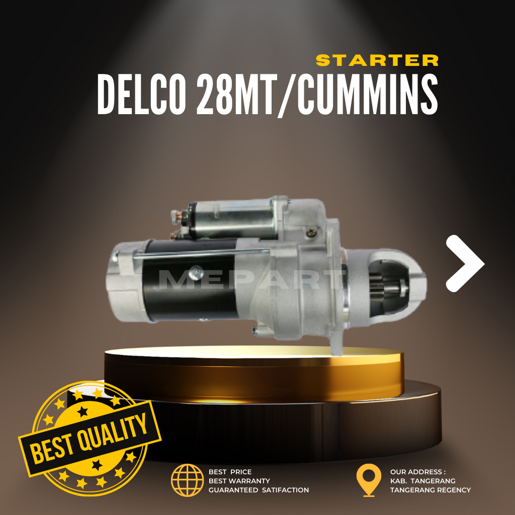 Jual DELCO 28MT/CUMMINS ENGINE 24V 10T | Shopee Indonesia