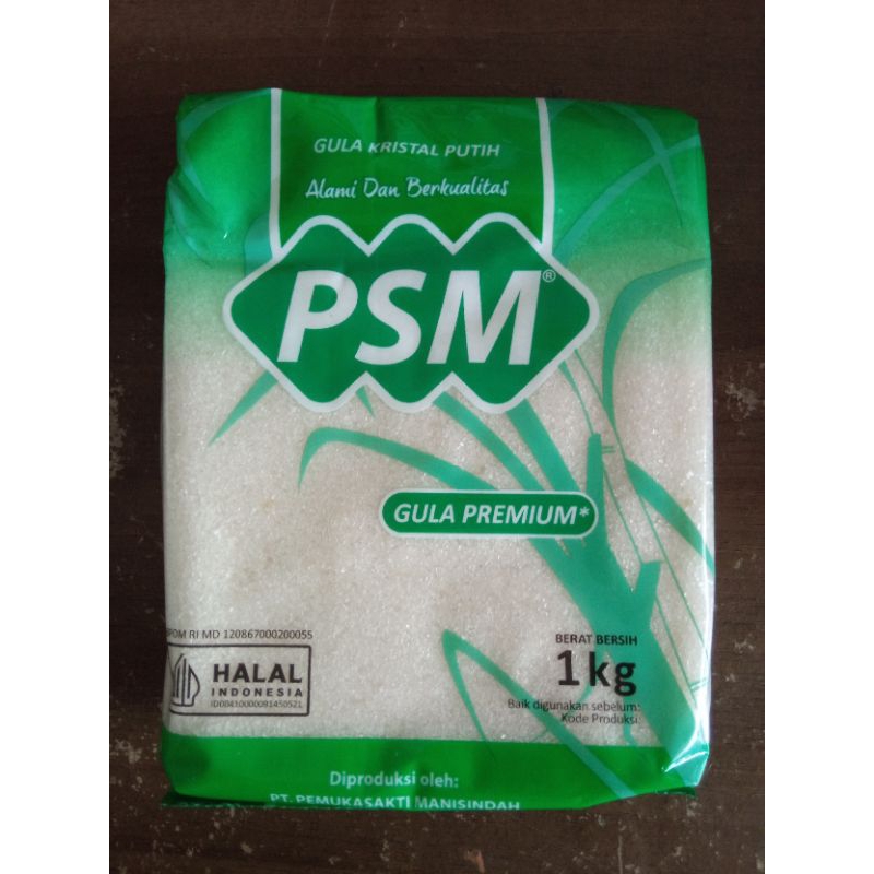 Jual Gula pasir PSM premium 1 kg | Shopee Indonesia