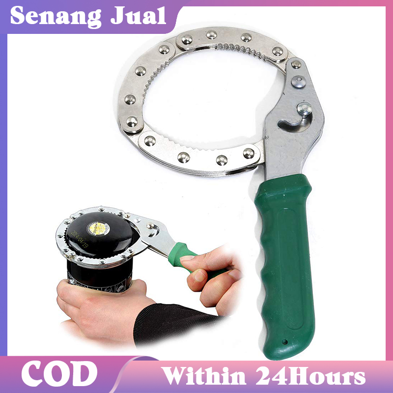 Jual 60-110mm Kunci Pembuka Filter Oli Mobil Bisa Disesuaikan / Oil ...