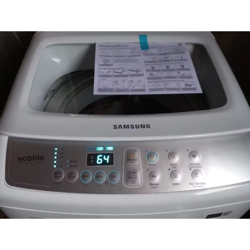 Jual MESIN CUCI SAMSUNG 7 KG 8KG WA70H4200SW 7kg WA80H4200SW 8KG ...