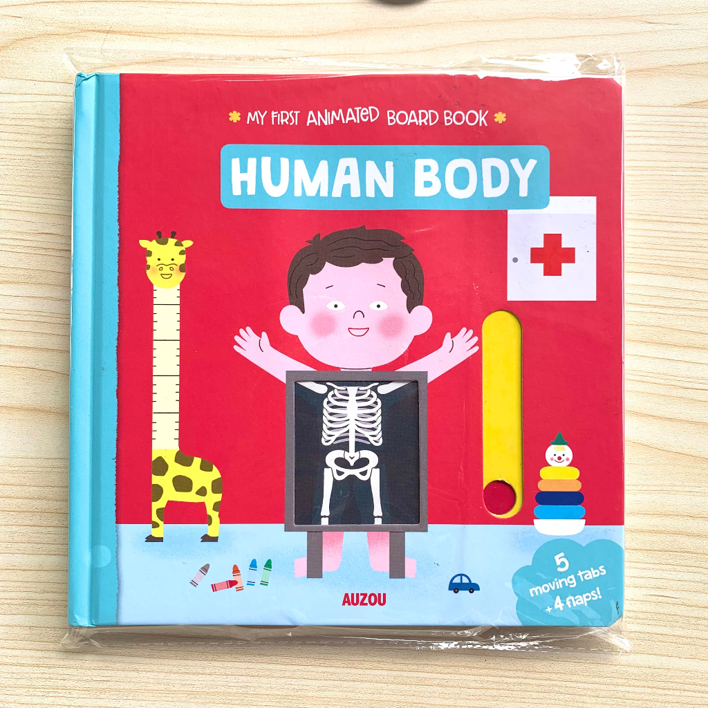Jual Human Body My First Animated Board Book Auzou | Shopee Indonesia