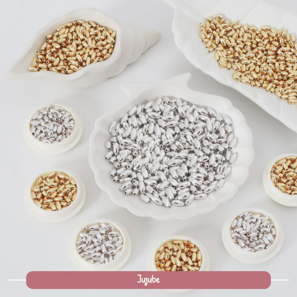 Jual Manik Mote Payet Padi Jepang Metalik MGB 15 gr Monte Payet Jahit ...