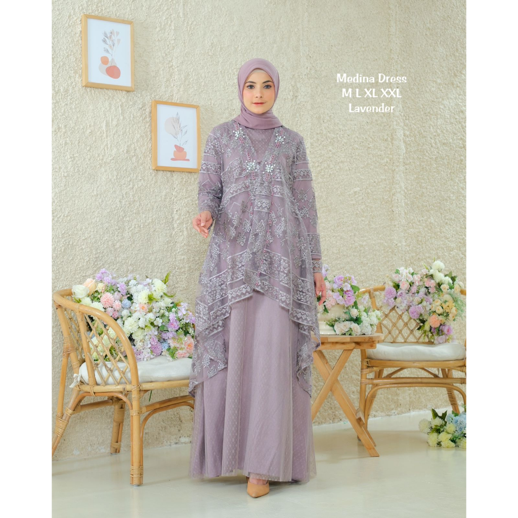 Jual Medina Dress | Dress Outer | Dress Kondangan | Dress Fashion ...