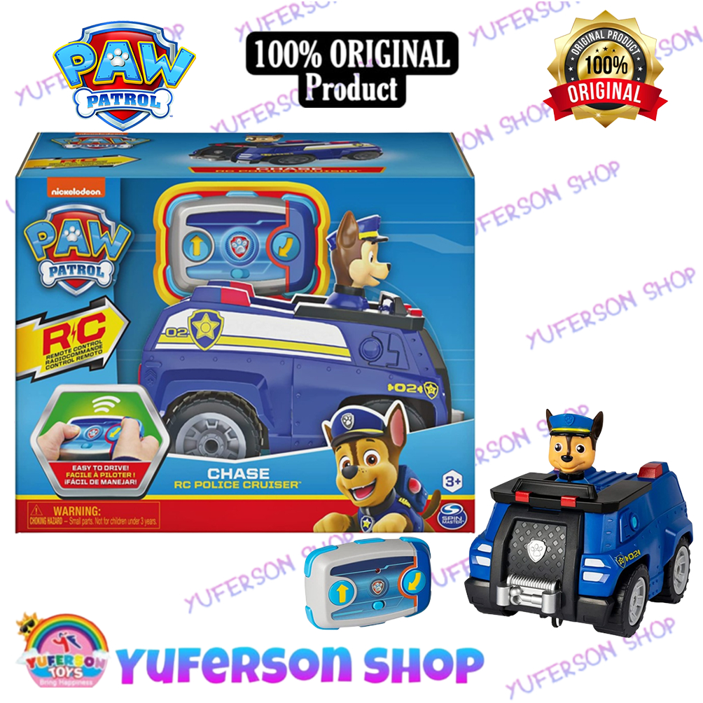 Jual Paw Patrol Chase Remote Control RC Police Cruiser | Shopee Indonesia