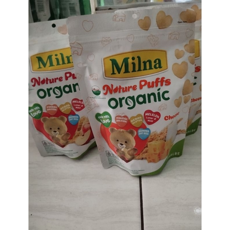 Jual Milna Nature Puff Organic/Milna puff/Camilan Anak/Camilan Bayi ...