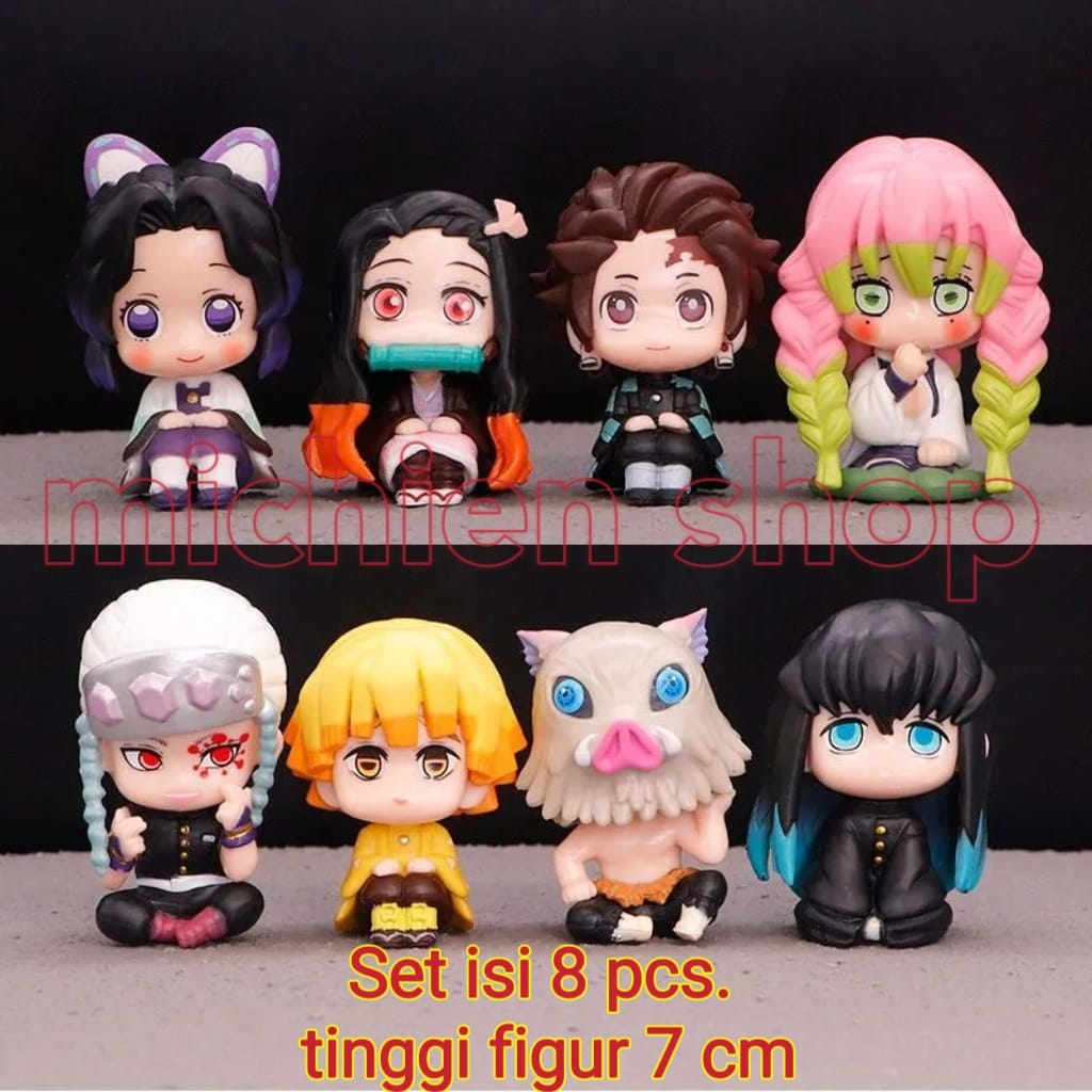 Jual Figure Demon Slayer Kimetsu No Yaiba Look up series set 8 | Shopee ...