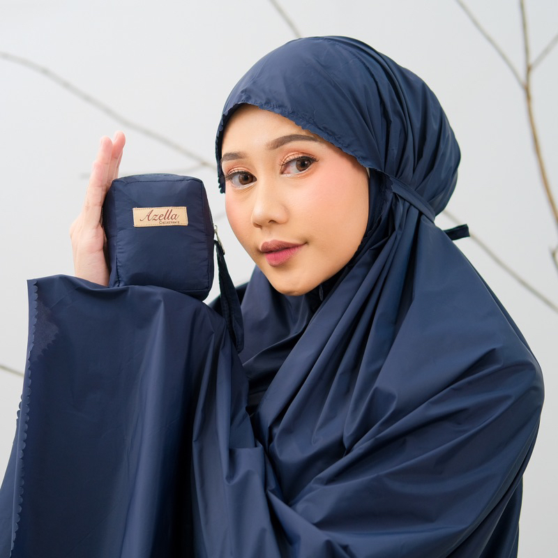 Jual Mukena Mini Travel Parasut Korea Finishing Lasercut | Shopee Indonesia
