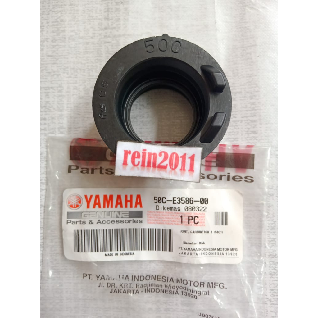 Jual KARET MANIFOLD INTAKE JUPITER MX NEW ASLI / KARET MANIPOL INTEK ...