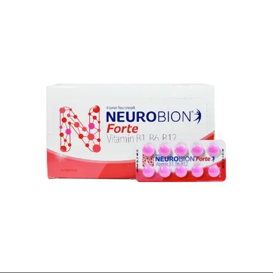 Jual Neurobion FOrte Merah / Biru Vitamin B1 / B6 / B12 | Shopee Indonesia