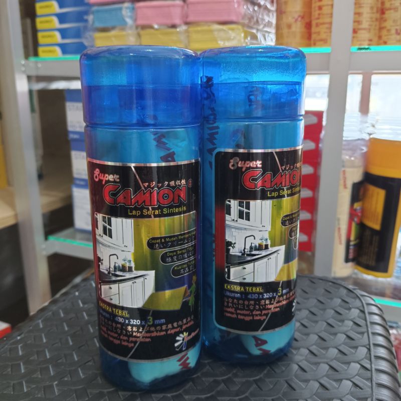 Jual Lap Kanebo / Lap Motor / Lap Mobil Super Camion Biru | Shopee ...