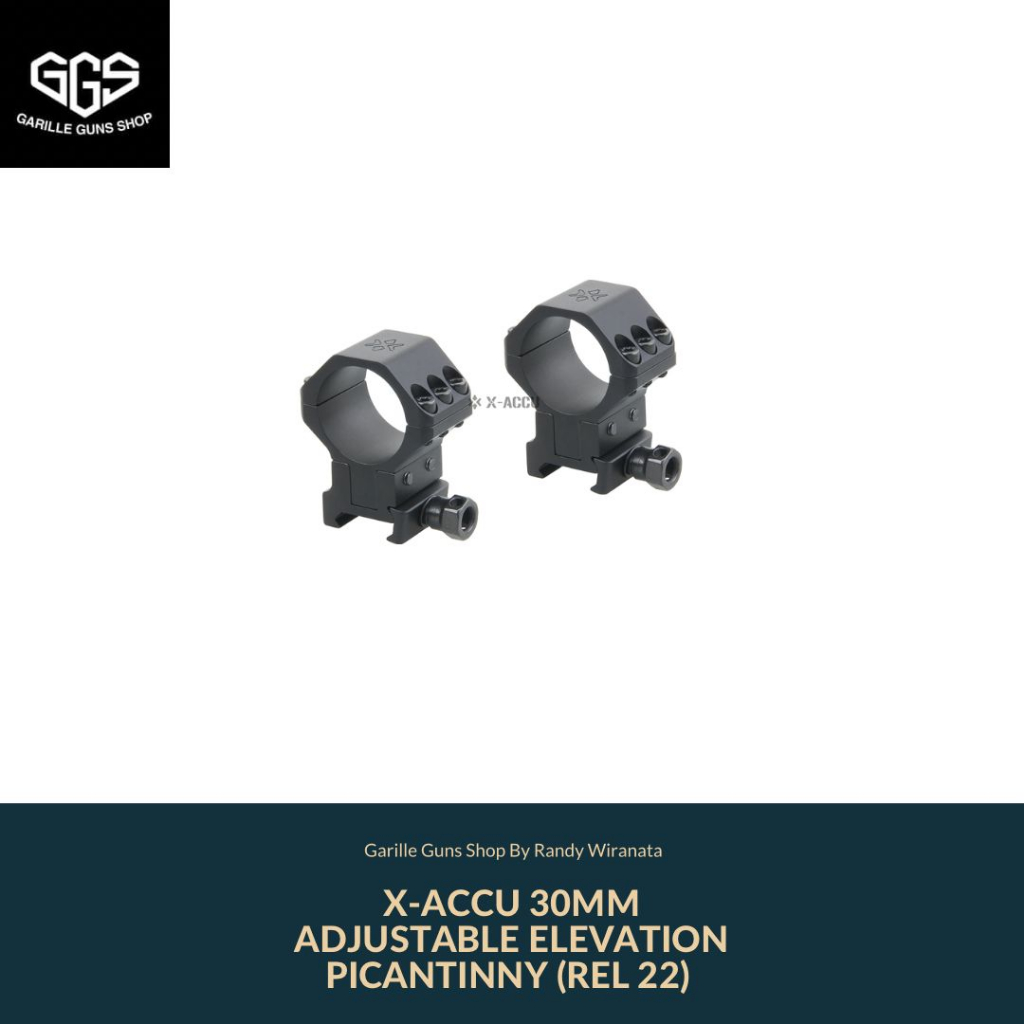 Jual Mounting Vector X-ACCU Adjustable Elevation Rel 22 | Shopee Indonesia