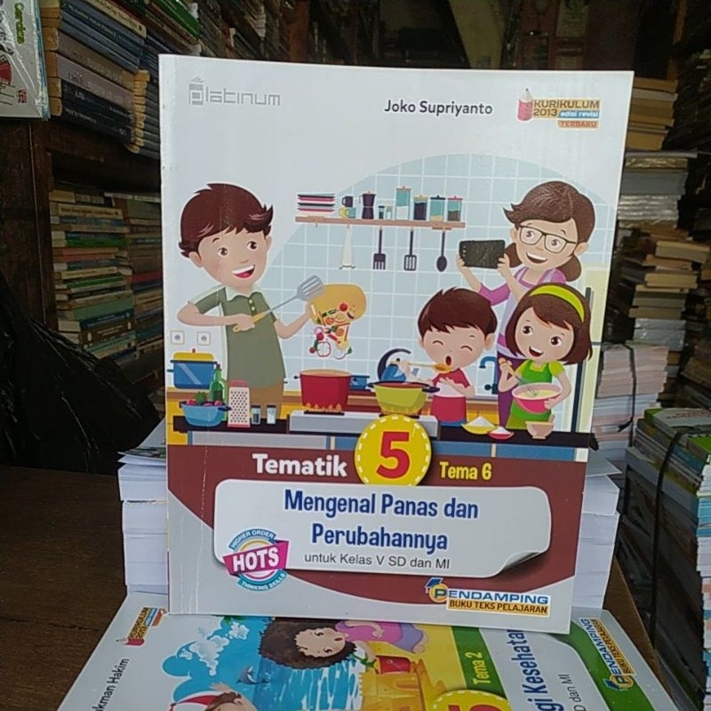 Jual Buku Tematik untuk kelas 5 Tema 1 2 3 4 5 6 7 8 9 kurikulum 2013 (original) | Shopee Indonesia