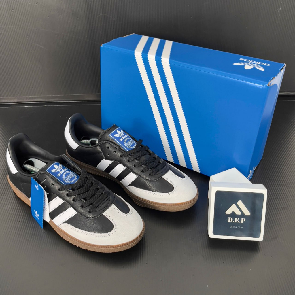 Jual Sepatu ADI Samba Vegan Core Black Gum | Shopee Indonesia