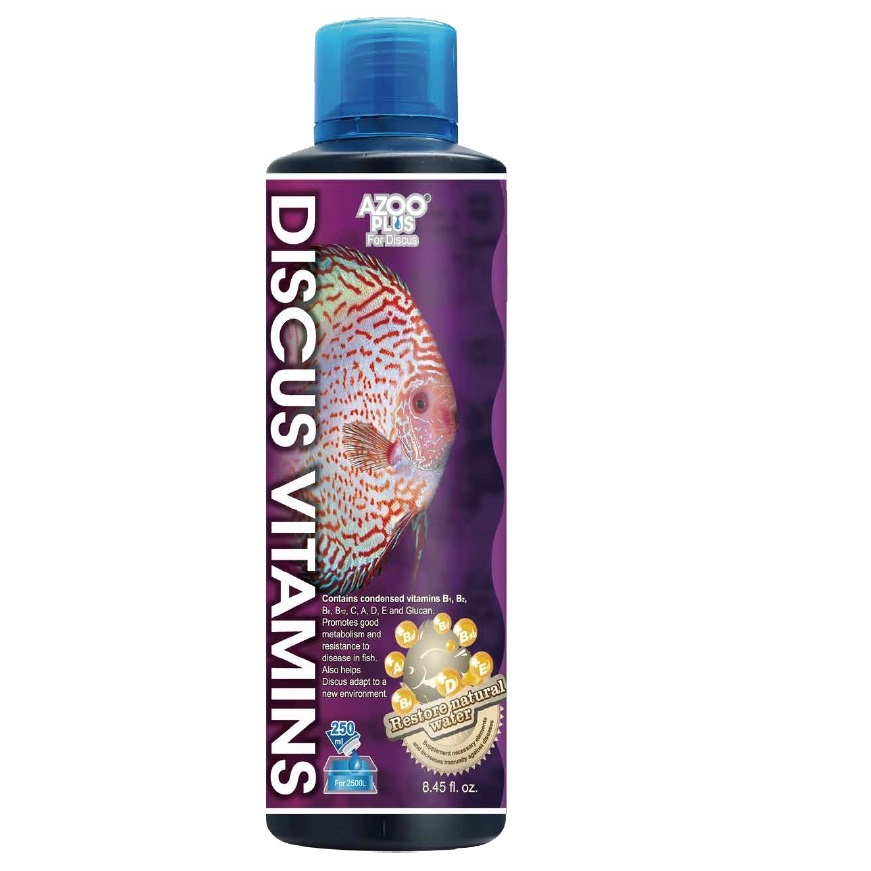 Jual AzooPlus Discus Vitamins MultiVitamin untuk ikan Discus Immune ...