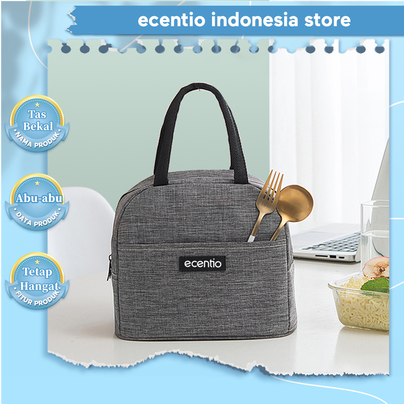 Jual ecentio Tas Bekal Makanan/Tas Tempat Bekal /Lunch Box Bag/Tas ...