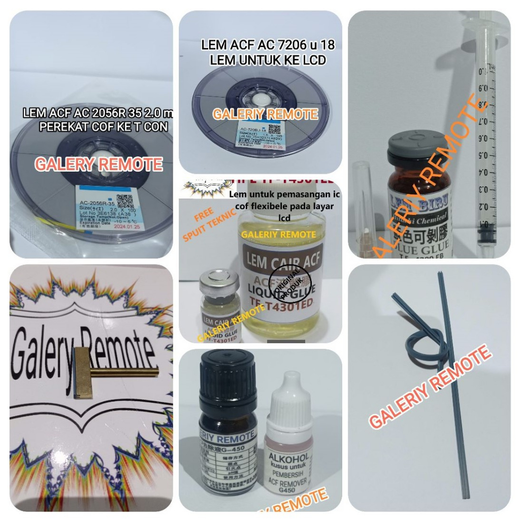 Jual lem ic cof lcd - tv - monitor - led tv - lcd tv - lem perekat ...