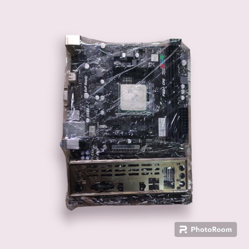 Jual Mobo motherboard AMD FM2/FM2+ feat AMD A6 6400 | Shopee Indonesia