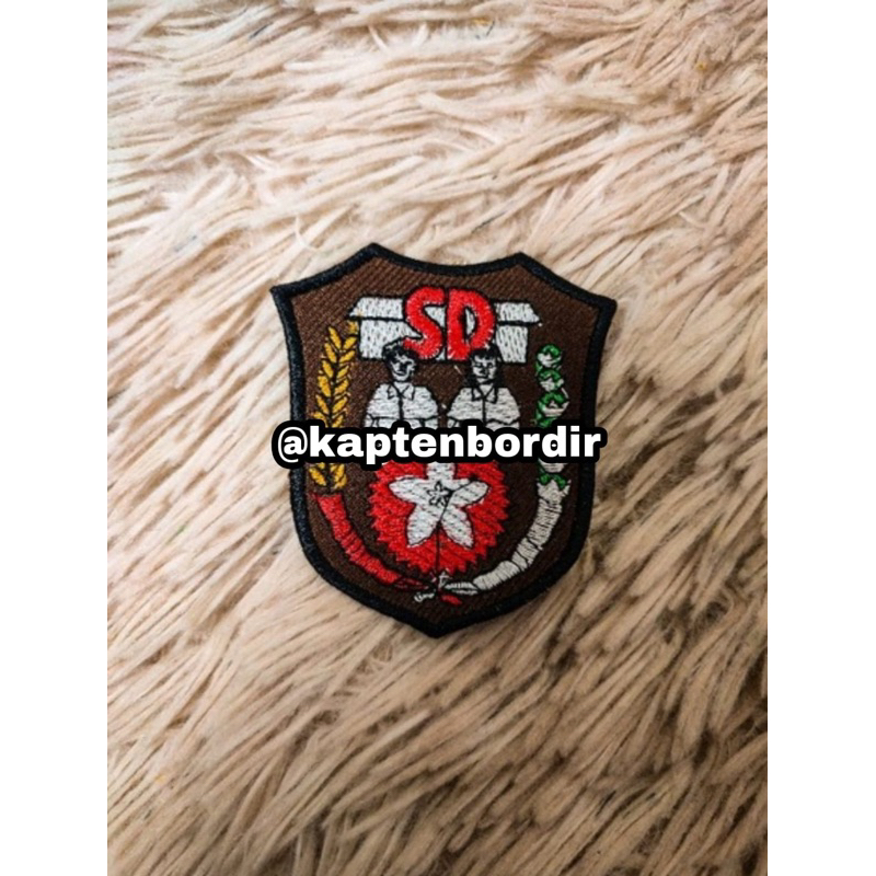 Jual Patch Logo OSIS SD, Bordir Logo OSIS SD | Shopee Indonesia
