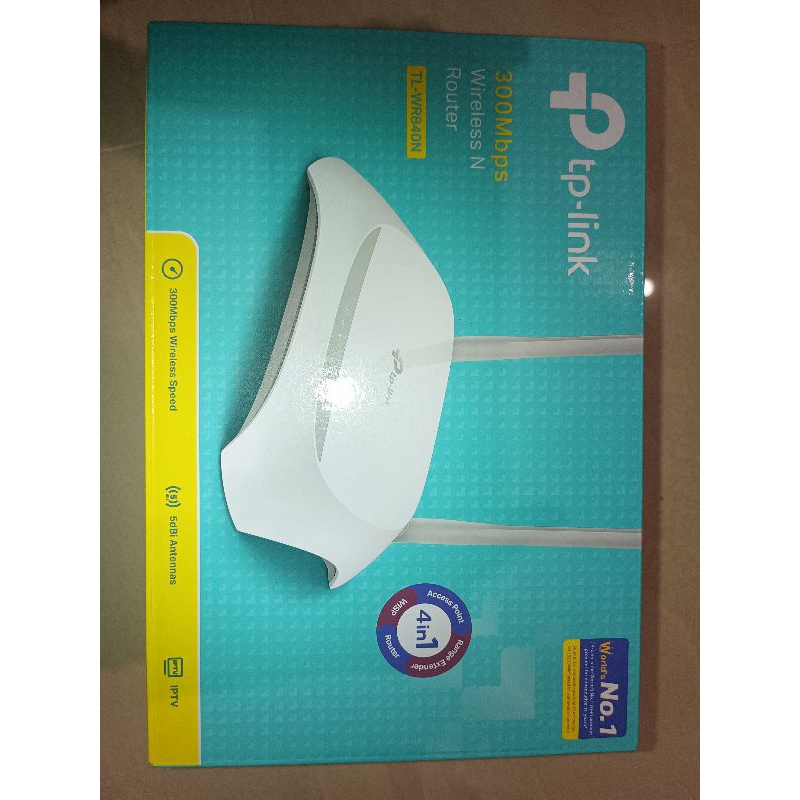 Jual Tp Link WR840 Werless N Router 300 Mbps 2 Antena | Shopee Indonesia