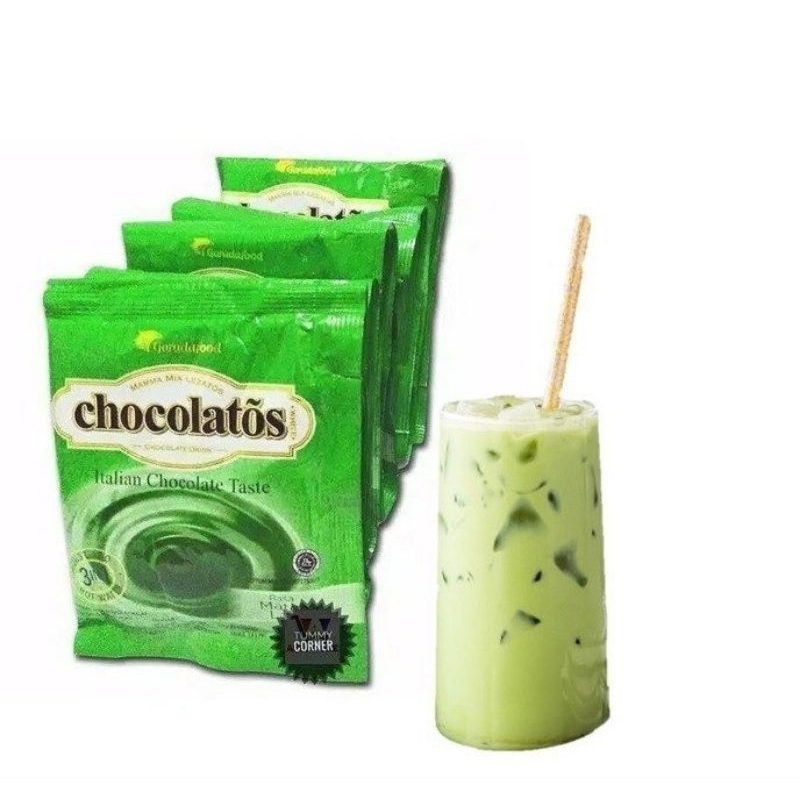 Jual Chocolatos Drink Matcha Latte isi 10 | Shopee Indonesia