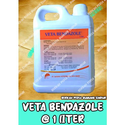 Jual Veta Bendazole 1 liter - Obat Cacing 1 Liter - Obat Cacing Sapi ...