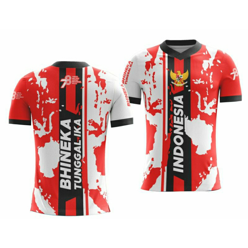 Jual Jersey Garuda HUT RI 78 Fullprinting Gratis Nama dan Nomor ...