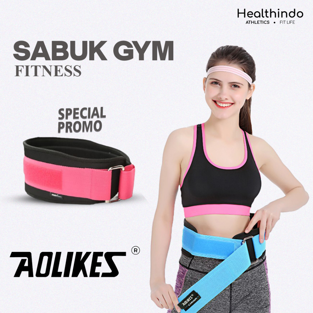Jual Aolikes - Sabuk Gym Angkat Beban | DEADLIFT | Penopang Pinggang ...