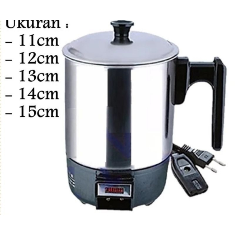 Jual Mug Listrik Ketel Elektrik Teko Pemanas Air 11cm / 12cm / 13cm ...