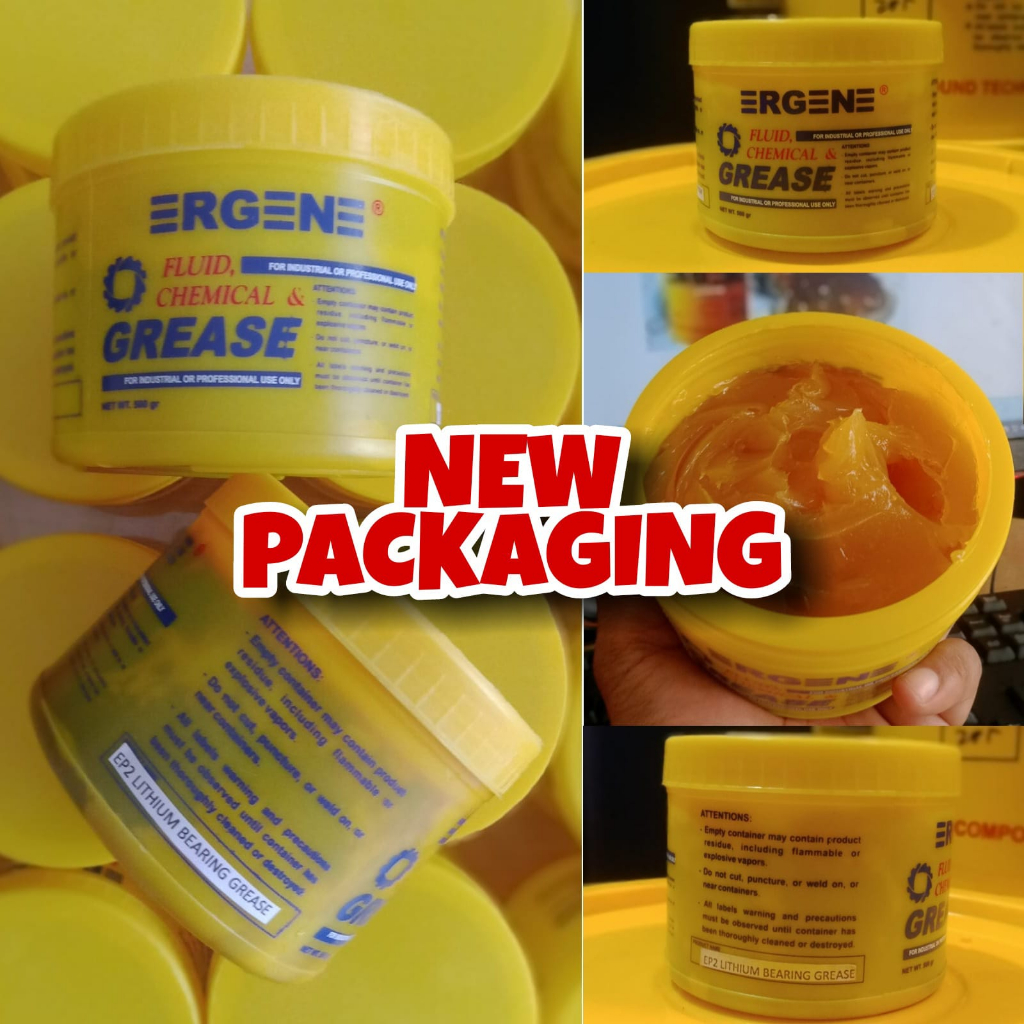 Jual ERGENE EP2 Lithium Bearing Grease - 500gram - Minyak Gemuk Pelumas ...