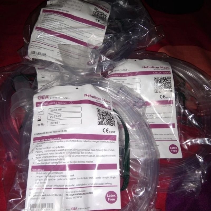 Jual Masker Nebulizer Anak Gea Masker Nebu Child | Shopee Indonesia