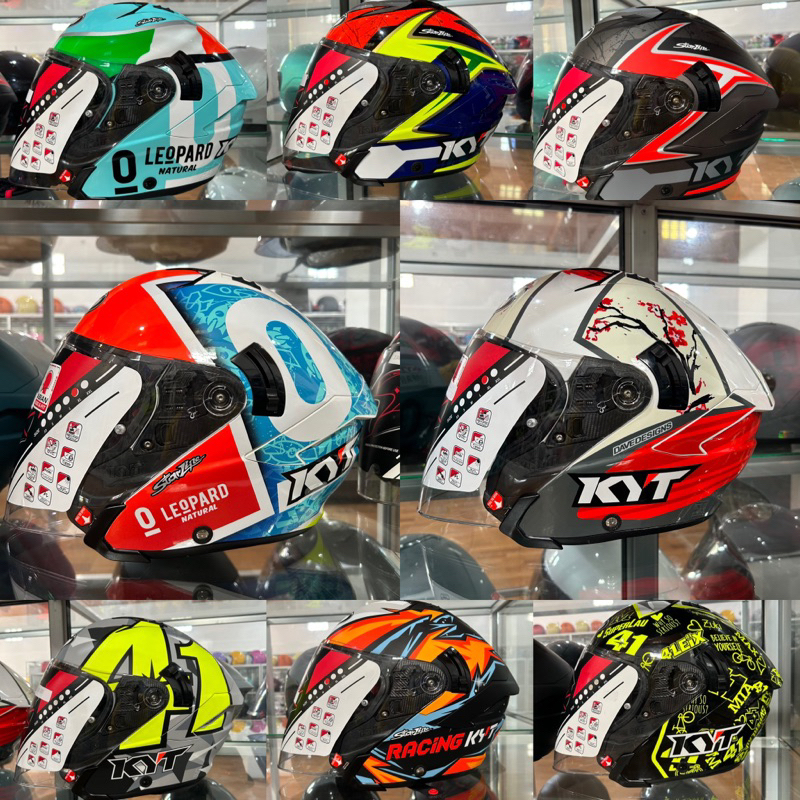 Jual HELM KYT NFJ MOTIF ORIGINAL | Shopee Indonesia
