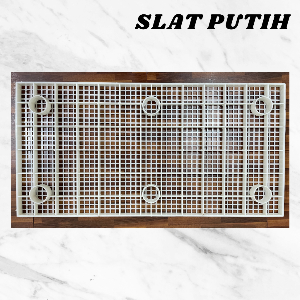 Jual SLAT PLASTIK ALAS KANDANG AYAM (PUTIH) | Shopee Indonesia