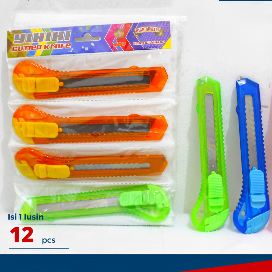 Jual (12 pcs) CUTTER BESAR / KECIL KATER MURAH BENING L 500 YAHAHA ...