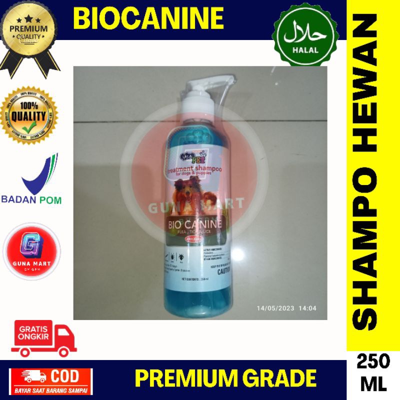 Jual Shampoo Anjing Bio Canine Shampo Anti Jamur Kutu 250ml | Shopee ...