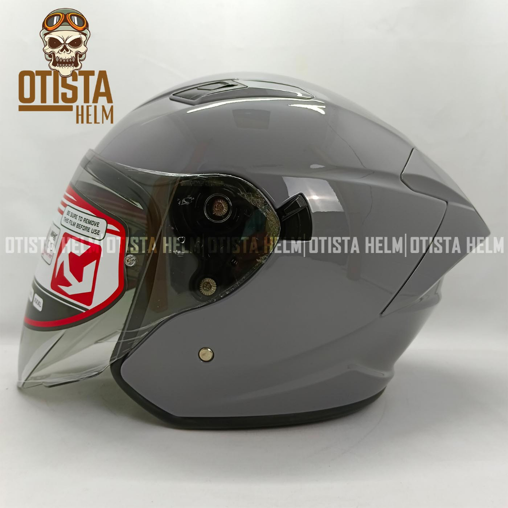 Jual NHK S1 GP PRO SOLID | DD-Ring | Double Visor - Light Smoke ...
