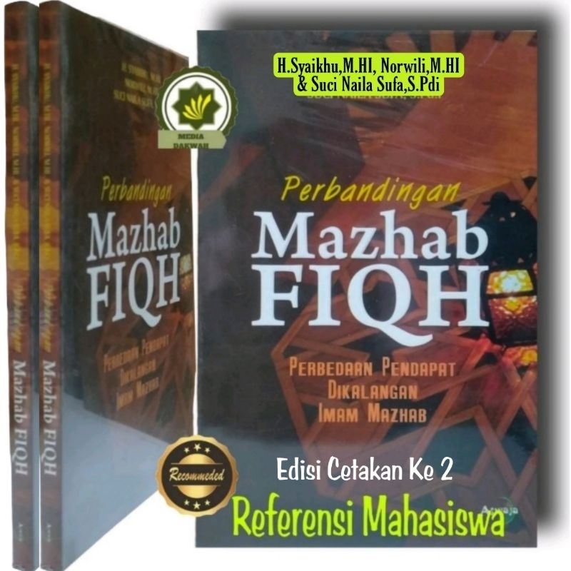 Jual Buku PERBANDINGAN MAZHAB FIQH Fiqih Perbandingan Mazhab Perbedaan Pendapat Kalangan Imam ...