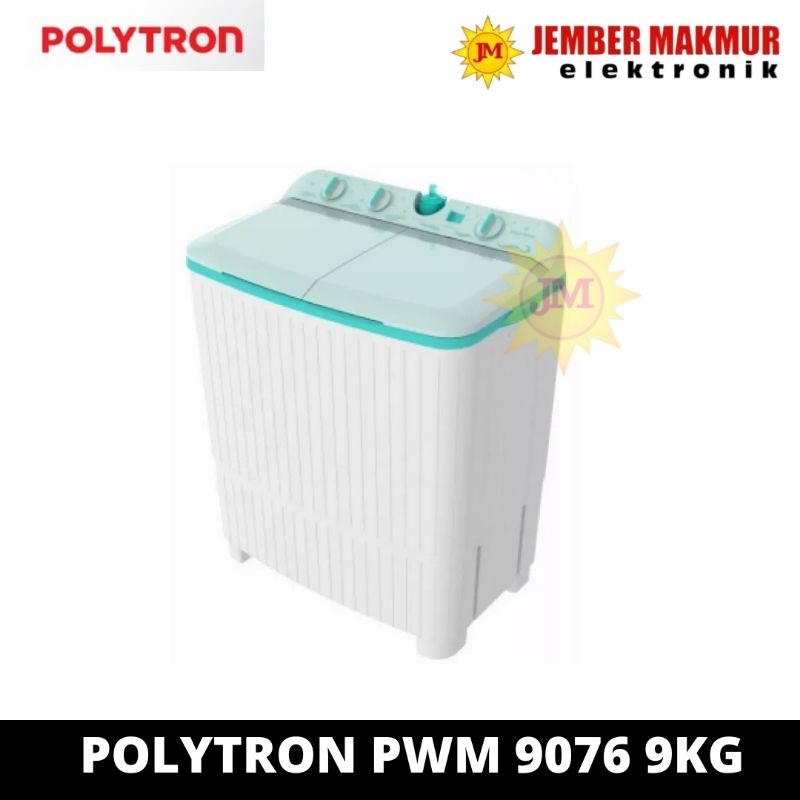 Jual MESIN CUCI POLYTRON PWM 9076 9KG PRIMADONA | Shopee Indonesia