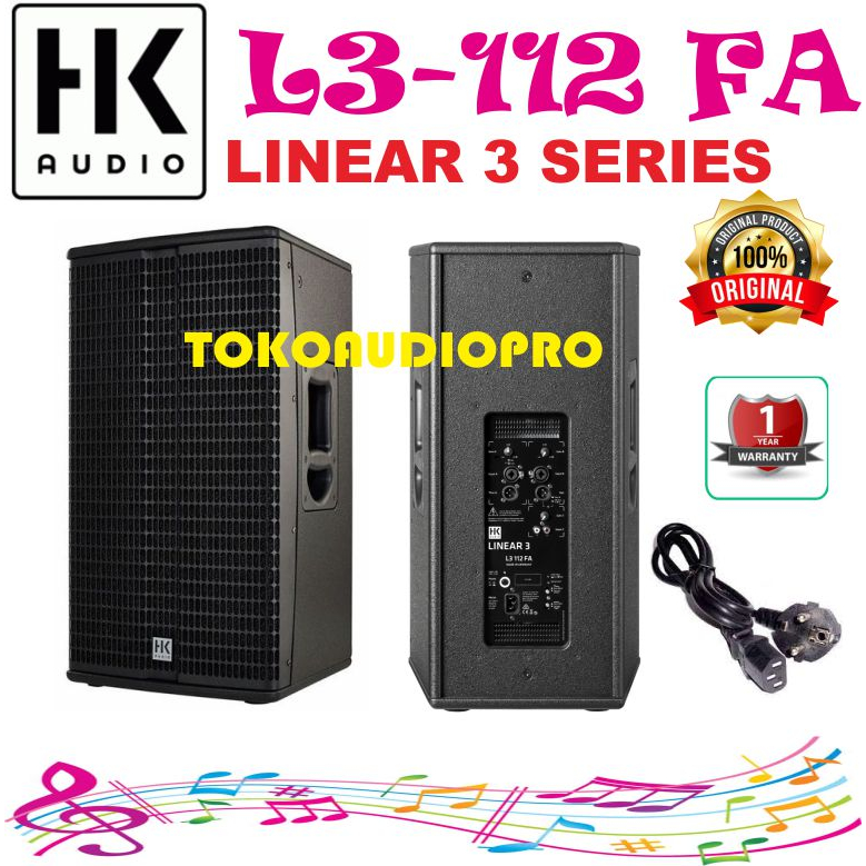 Jual Speaker HK Audio L3 112 FA 12″ Full Range Active PA Speaker L3112FA | Shopee Indonesia