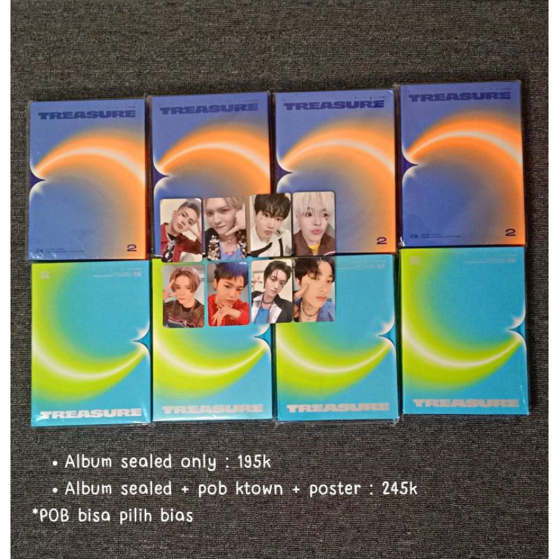 Jual Ready stock - Album Treasure Official Tss the second step chapter ...