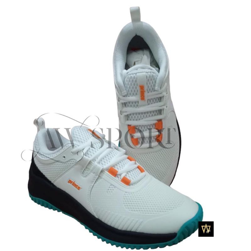 Jual Sepatu Tenis Prince VENOM White Black Teal / Tennis Shoes Original ...