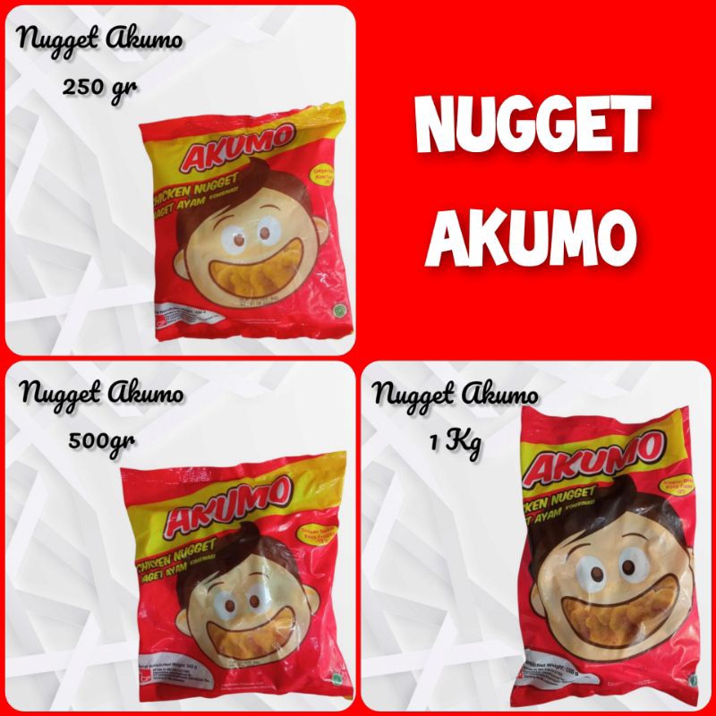 Jual nugget Akumo 250gr, 500gr, 1 kg | Shopee Indonesia