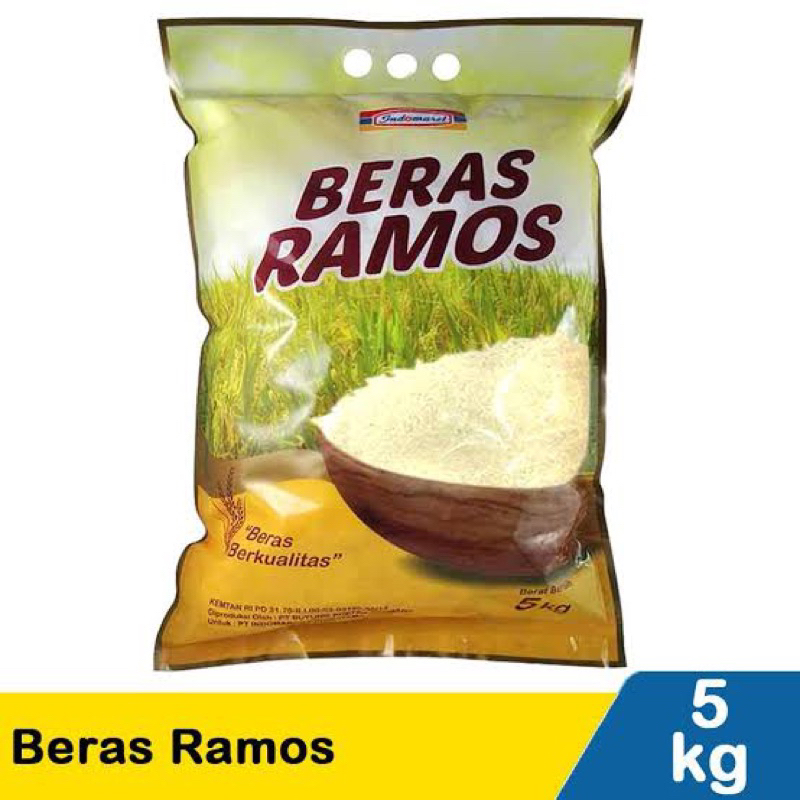 Jual BERAS RAMOS PREMIUM 5KG | Shopee Indonesia